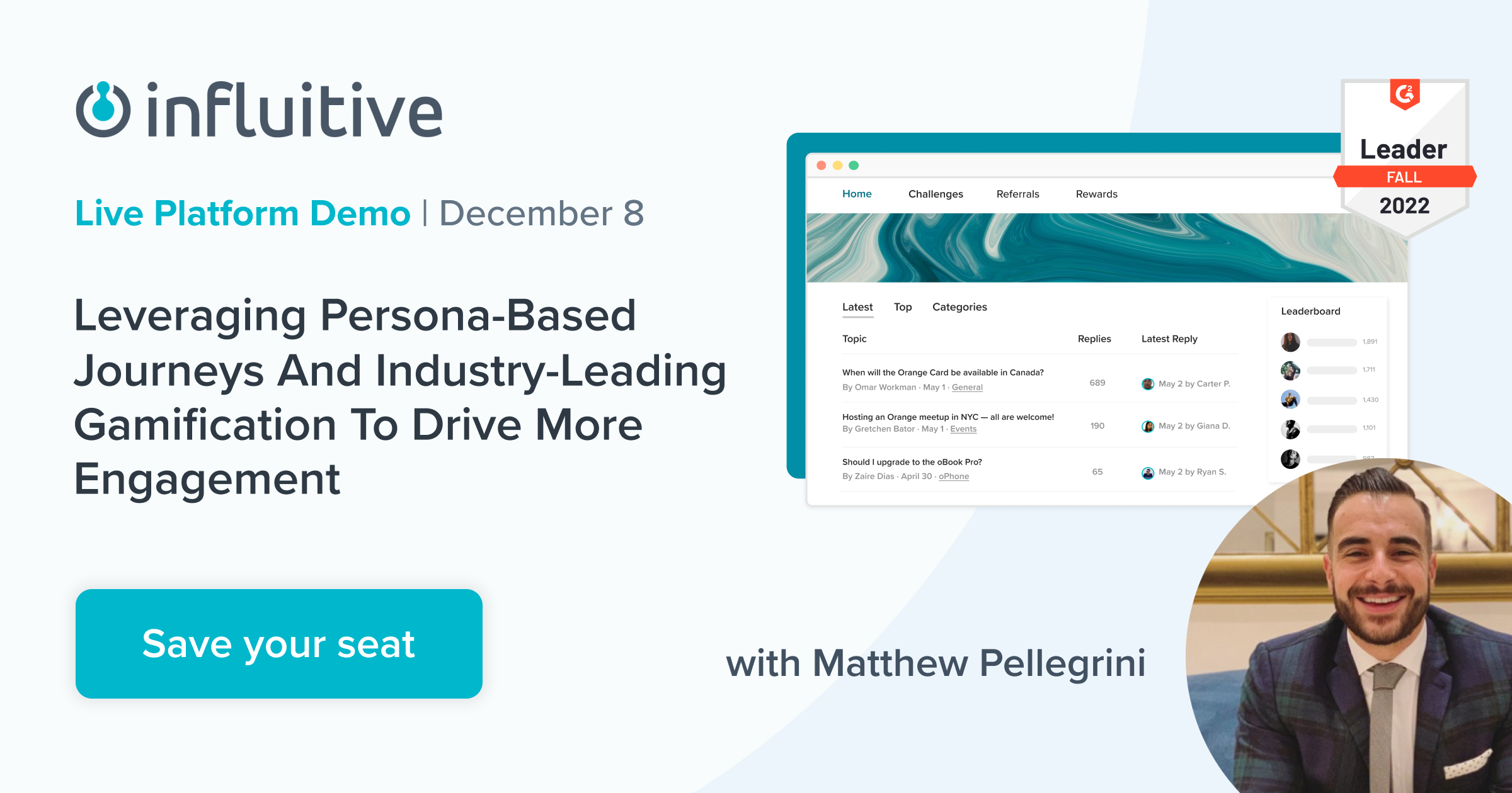 Live Demo: See Influitive’s Customer Community Platform in Action