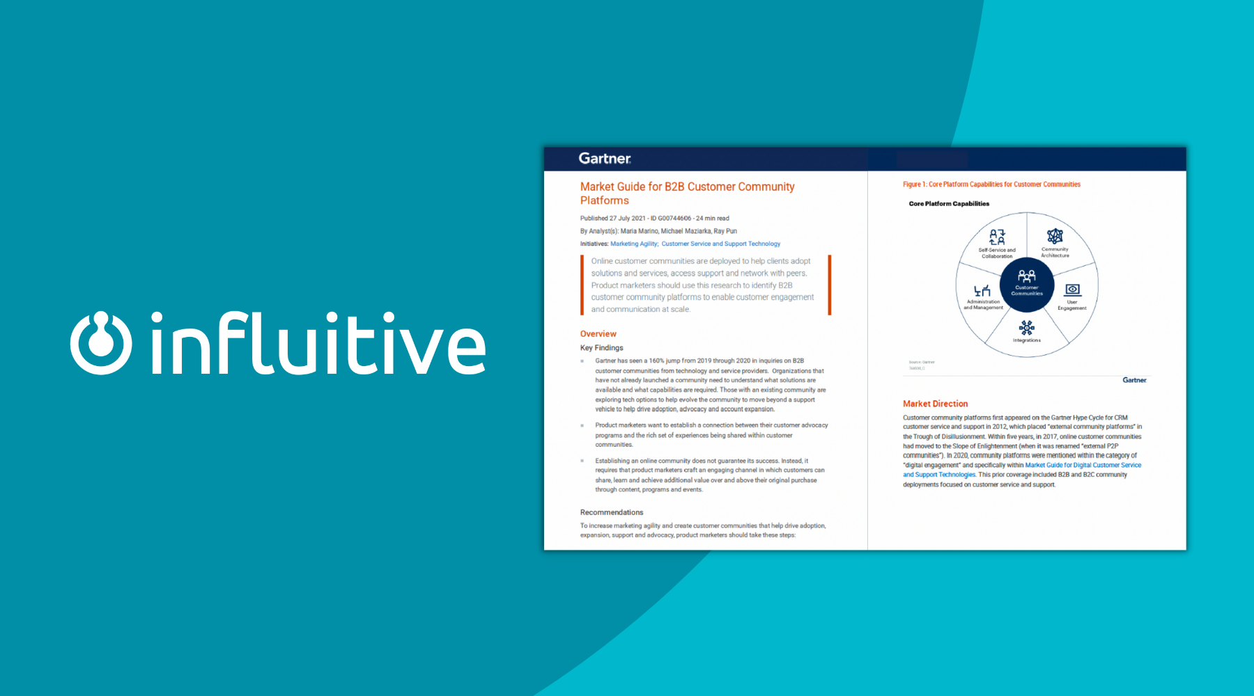 Gartner® Recognizes Influitive in 2021 Market Guide for B2B Customer ...