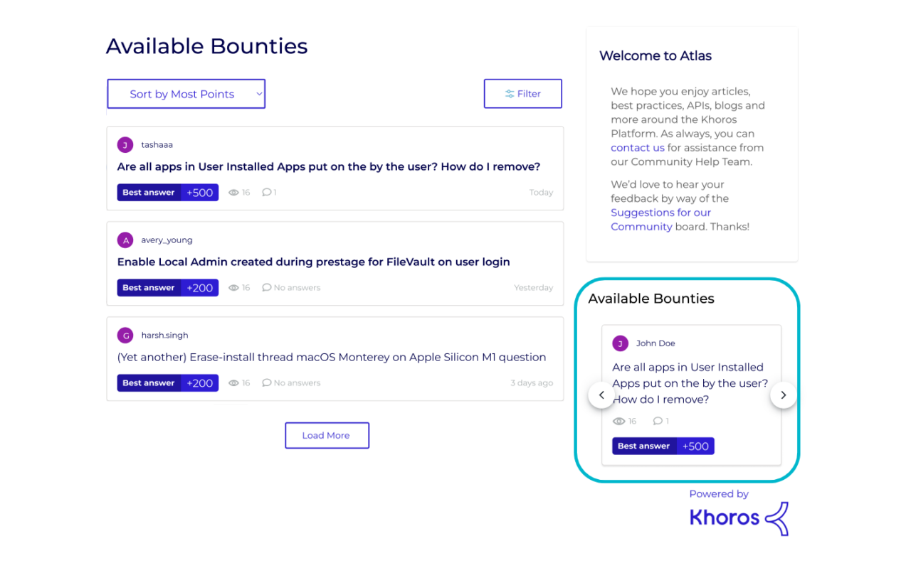 Influitive Embed for Khoros Communities