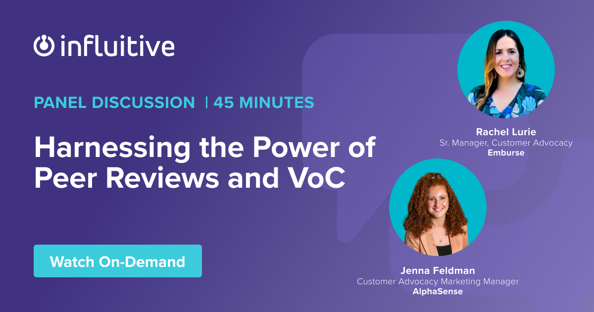 Harnessing the Power of Peer Reviews and Voice of Customer (VoC ...